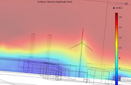 Wind Turbines in Urban Settings a Reasonable Idea | COMSOL Blog