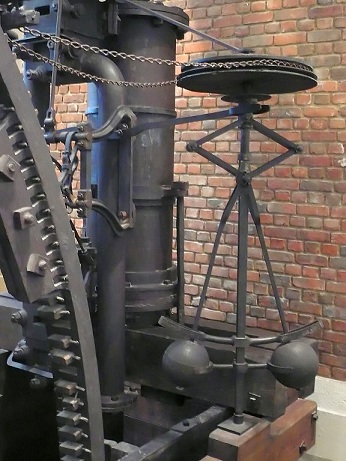 Simulating an Engine Governor, the Spring Loaded Centrifugal Governor