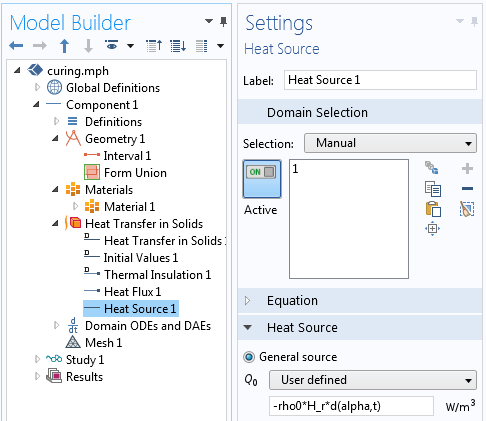Modeling the Thermal Curing Process | COMSOL Blog
