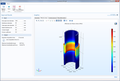 Structural Mechanics Module Application Gallery Examples