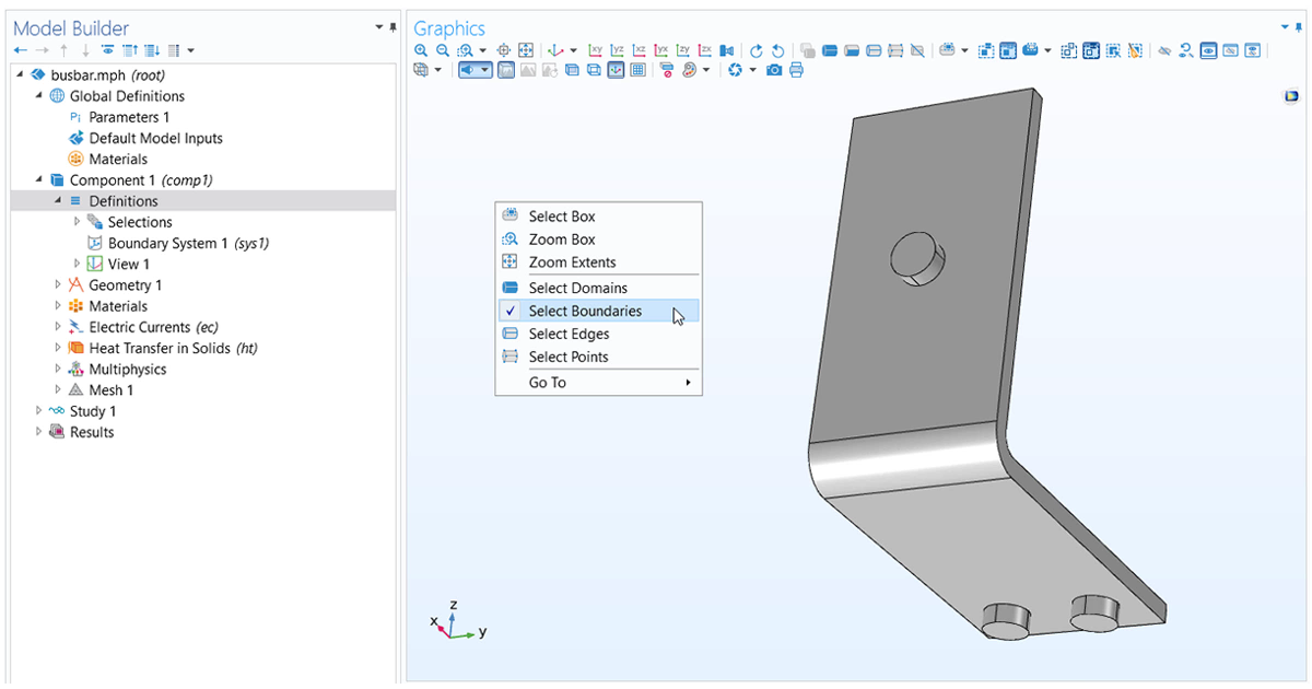 How to Navigate the COMSOL Multiphysics® User Interface