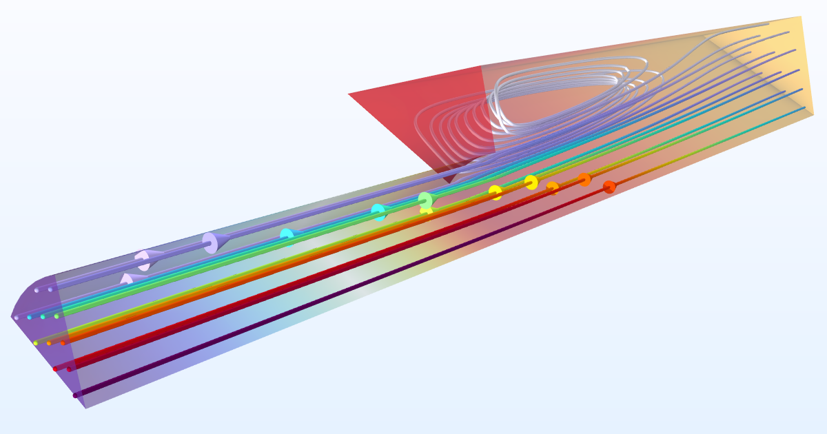 Basics of Modeling Laminar Flow in COMSOL Multiphysics®