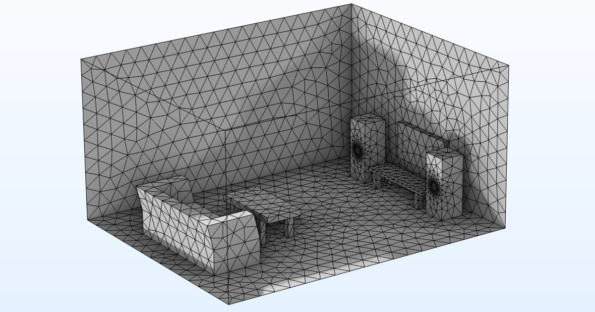 Meshing and Solving Pressure Acoustics Models