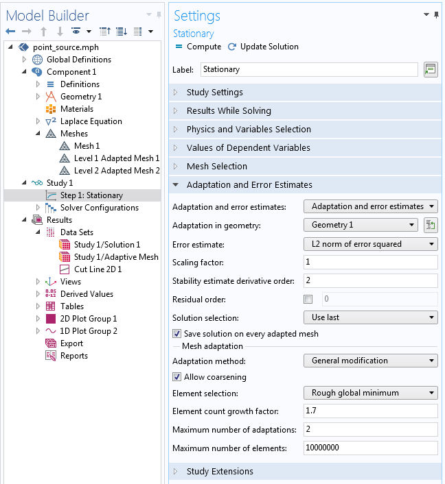 Performing a Mesh Refinement Study - Knowledge Base
